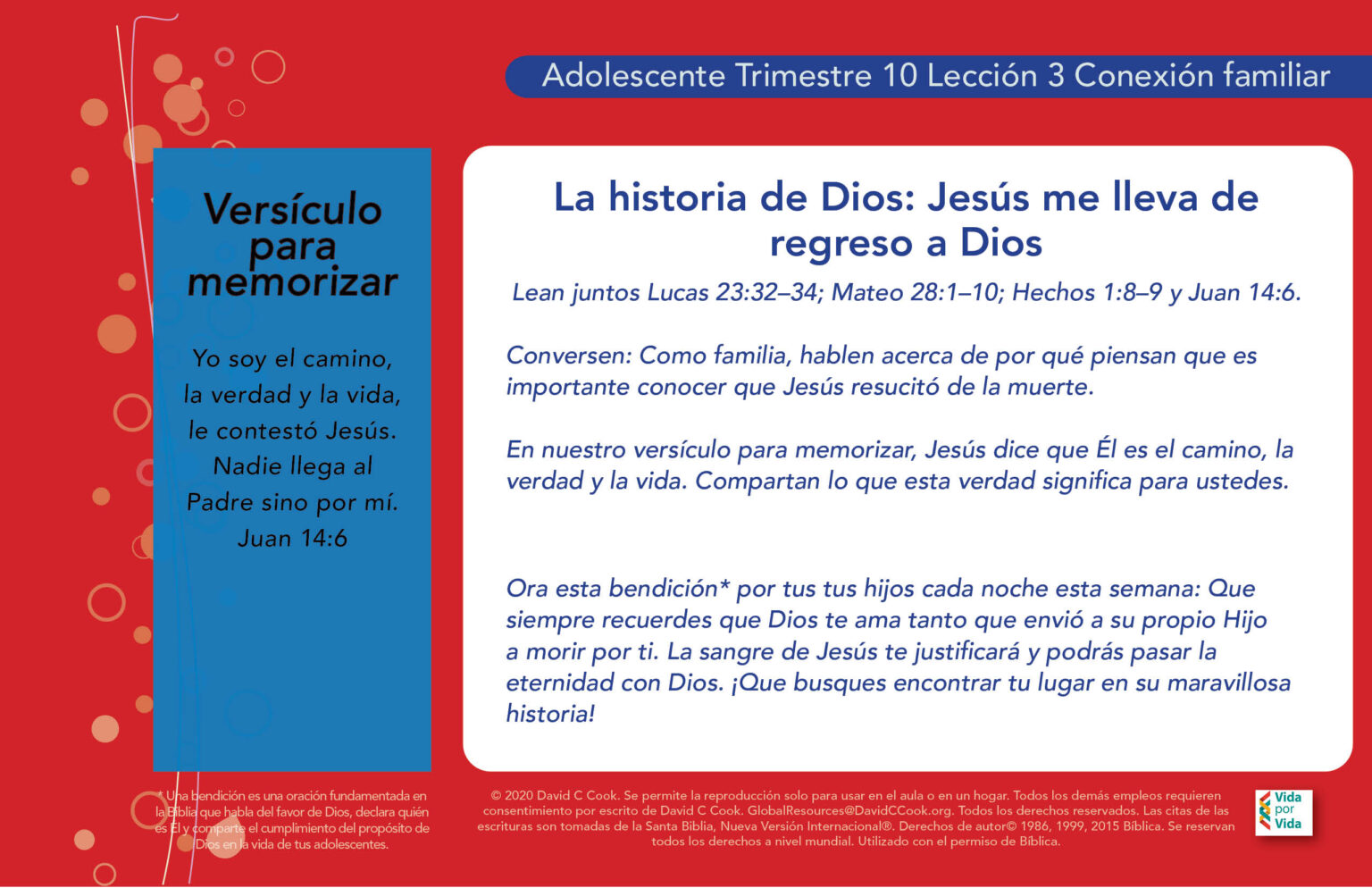 La historia de Dios: Jesús me lleva de regreso a Dios | Vida por Vida ...