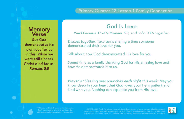 God Is Love | Life on Life | Youth Sunday School Curriculum