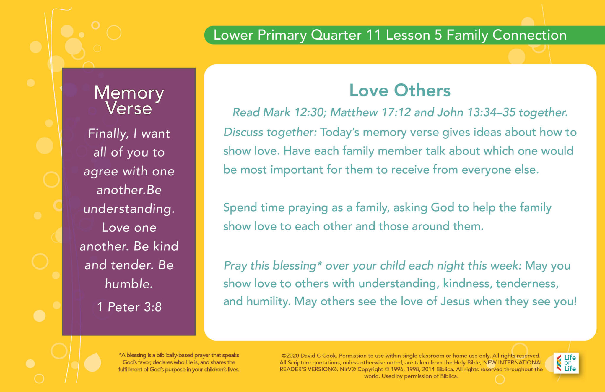 Love Others | Life on Life | Children's Bible Lessons